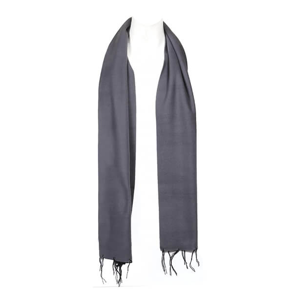 Buy Dark Grey Customized Cashmere Winter Unisex Scarf Online | yourPrint