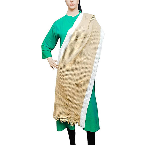 Buy Beige Customized Knitted Warm Muffler Online | yourPrint
