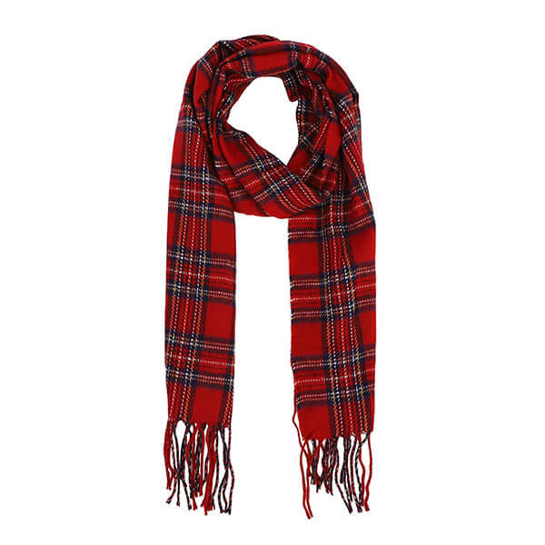 Buy Red Striped Customized Unisex Scarf Online | yourPrint