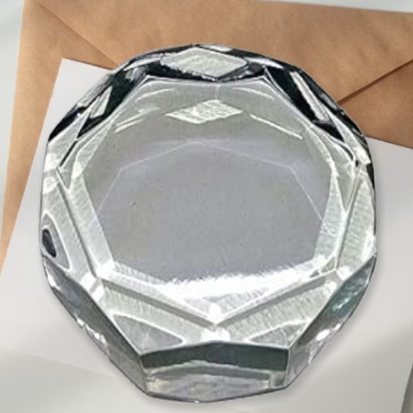 Buy Transparent Customized Acrylic Stylish Paper Weight for Office ...