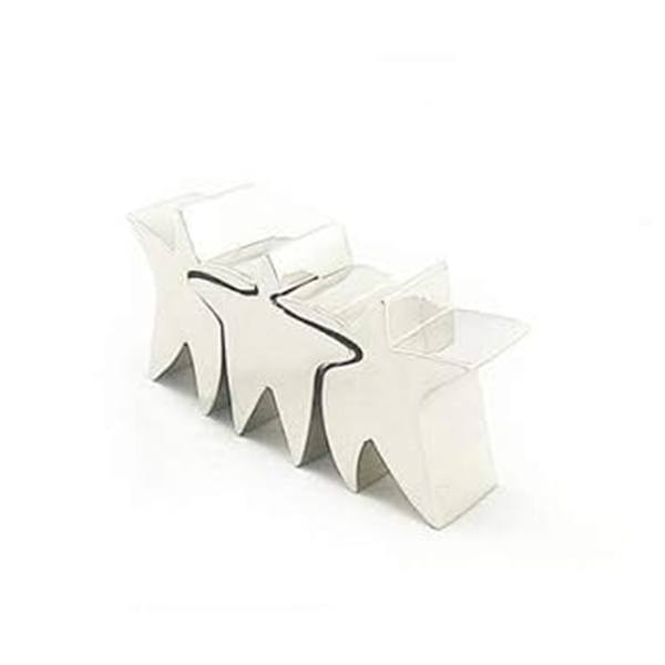 Buy Silver Customized Star Shape Metal Paper Weight for Office Table ...