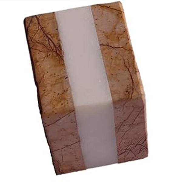 Buy Brow Customized Premium Natural Marble Square Paper Weight Set of 2 ...