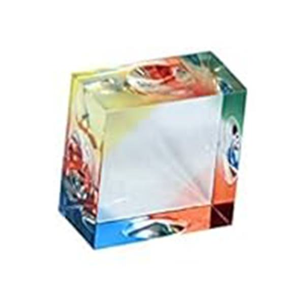 Buy Multicolor Customized Crystal Paper Weight for Office Table | yourPrint