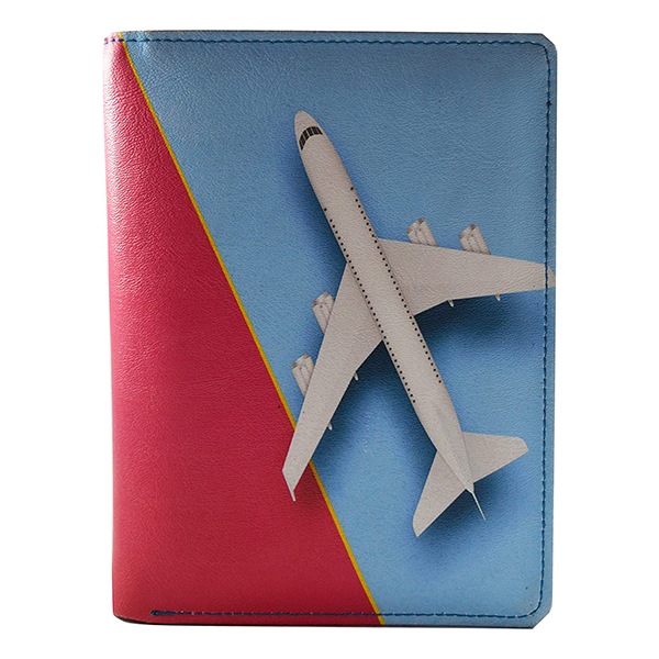 Buy Blue Red Customized Unisex Passport Cover Online | yourPrint