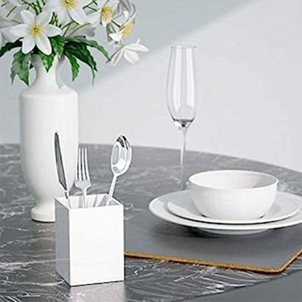 Buy White Customized Imported Acrylic Premium Pen Holder For Multi ...
