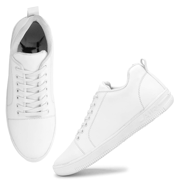 Buy White Customized Men's Sneakers Online | yourPrint