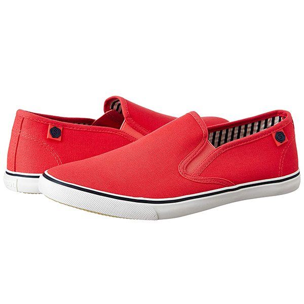 Buy Red Customized Men's Canvas Sneakers Online | yourPrint