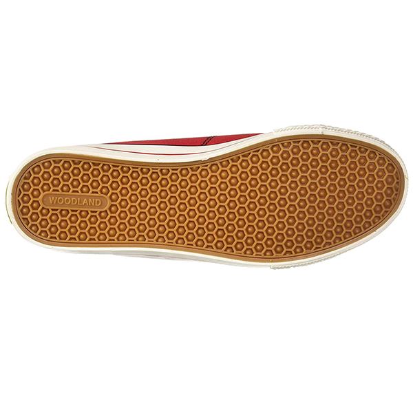 Buy Red Customized Woodland Men's Sneaker Online | yourPrint
