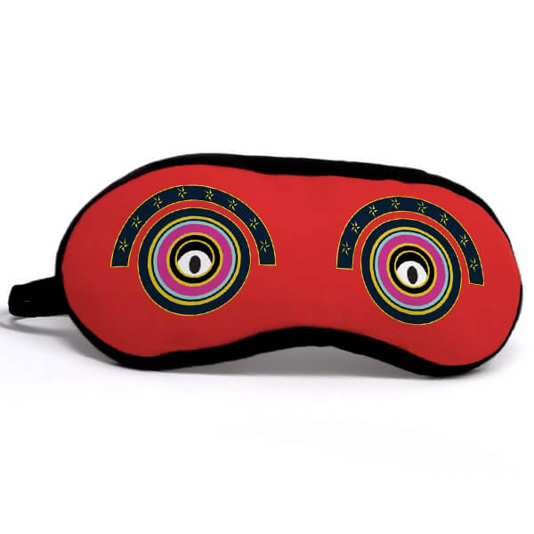 Buy Red Customized Funky Sleeping Eye Mask Online | yourPrint