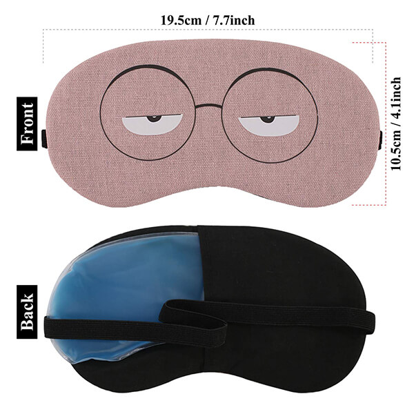 Buy Pink Customized Cotton Sleeping Eye Mask Online | yourPrint