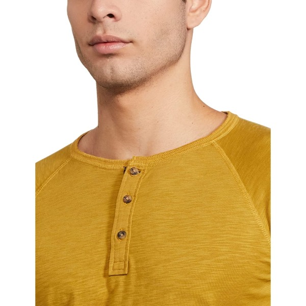 Buy Mustard Customized Men's Regular T-Shirt | yourPrint