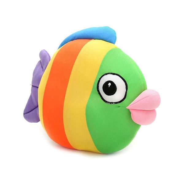 Buy Multicolor Customized Fish Stuffed Soft Animal Toy For Kids | yourPrint