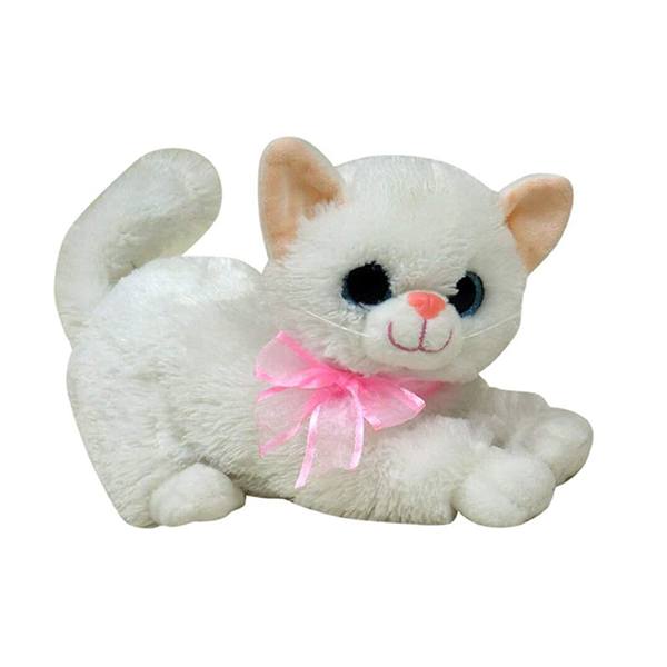 Buy White Customized Cute Soft Toy Cat | yourPrint