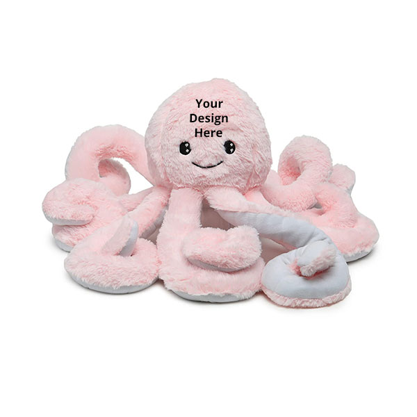 Buy Pink Customized Giant Realistic Stuffed Octopus Soft Toy | yourPrint