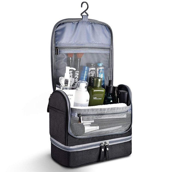 Buy Black Customized Travel Organizer Kit with Hook (24 x 20 x 13 cm ...