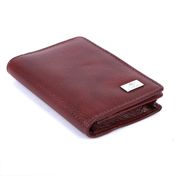 Buy Brown Customized Leather Visiting Card Holder for Men and Women ...