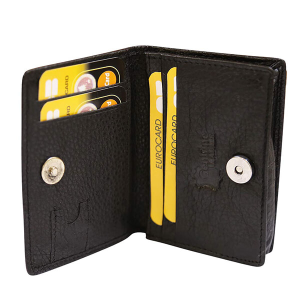 Buy Black Customized Leather Visiting Card Holder for Men and Women ...