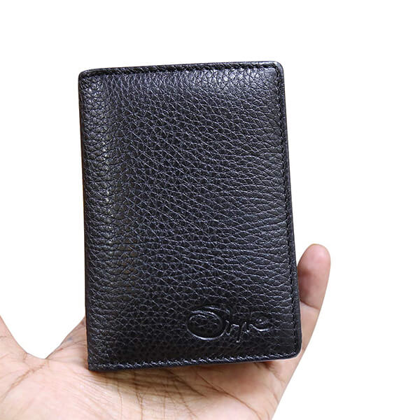 Buy Black Customized Leather Visiting Card Holder for Men and Women ...