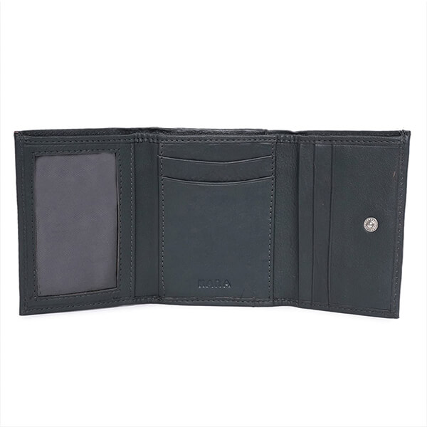 Buy Navy Blue Customized Genuine Leather Ladies Purse Visiting Card ...