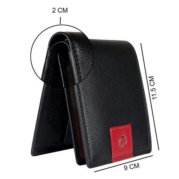 Buy Black Customized RFID Blocking Leather Wallet for Men Online ...