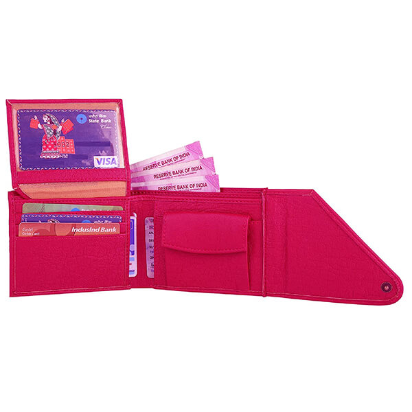 Buy Pink Customized Women's Wallet Online | yourPrint