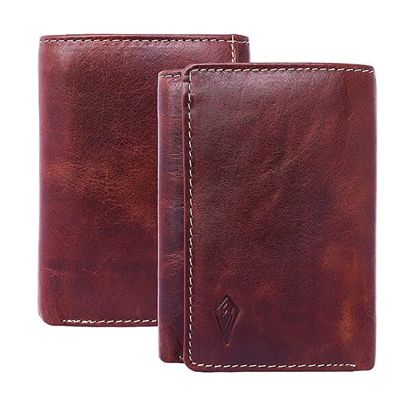 Buy Italian Brown Customized Imperious Leather Men's Wallet Online ...
